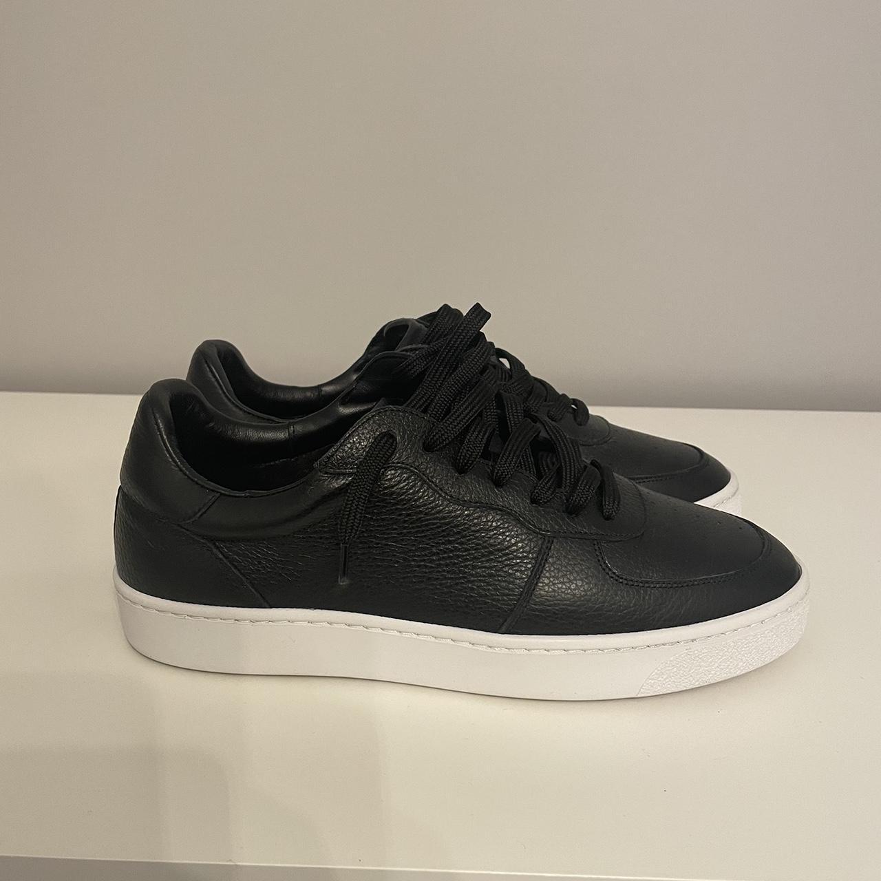 ARNE LOW TRAINER, UK9, NEAR NEW CONDITION, worn once... - Depop