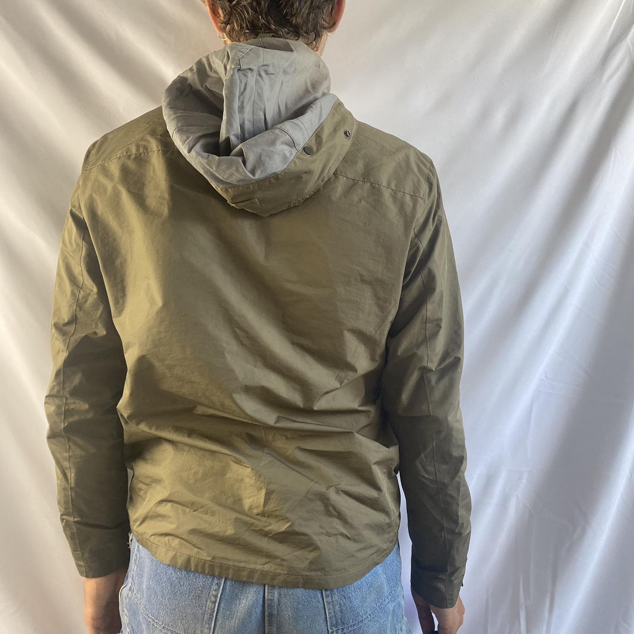 Item: CP Company micro m goggle jacket in khaki... - Depop
