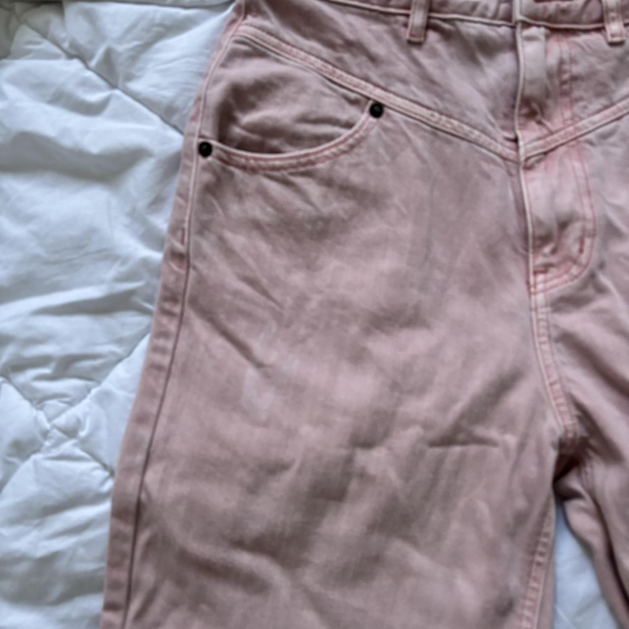 GORMAN pink jeans // size 8 Cute high waisted pink... - Depop