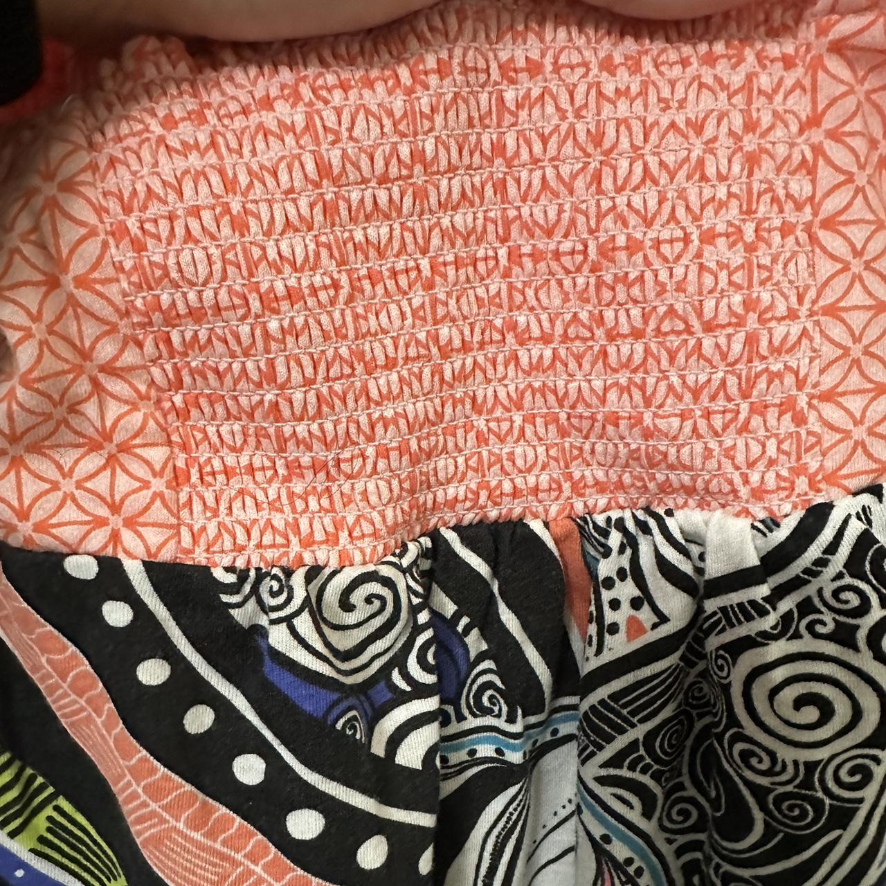 VINTAGE ROXY HALTER DRESS W/ STRETCHY BACK SIZE MEDIUM - Depop