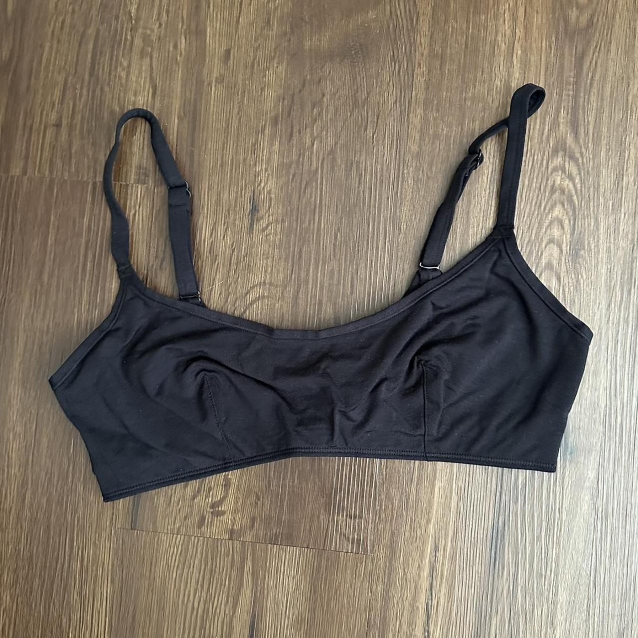 Parade scoop bralette new:cotton us m only worn to... - Depop