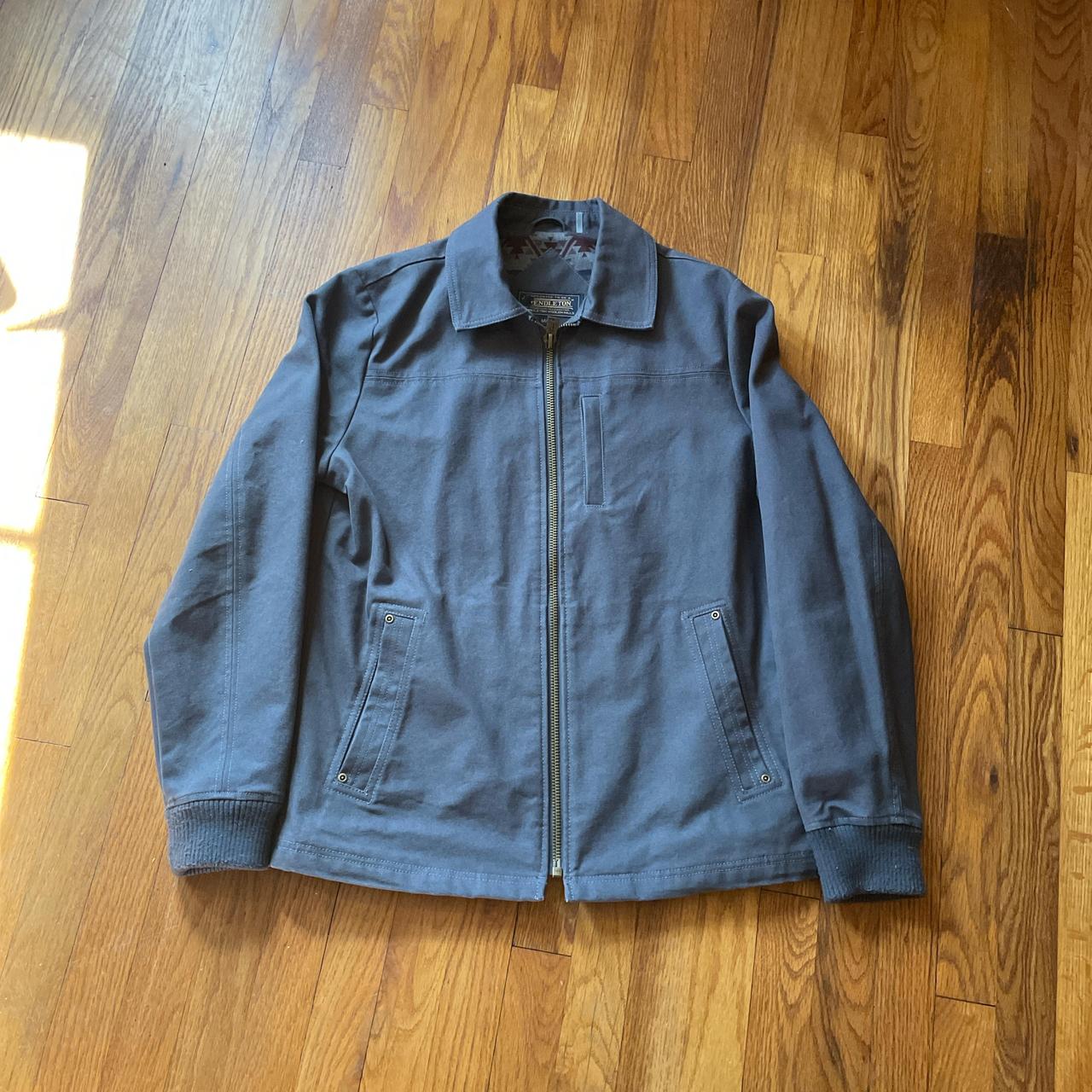 Pendleton Heavy Canvas Jacket Sz Medium Custom hand... | Depop