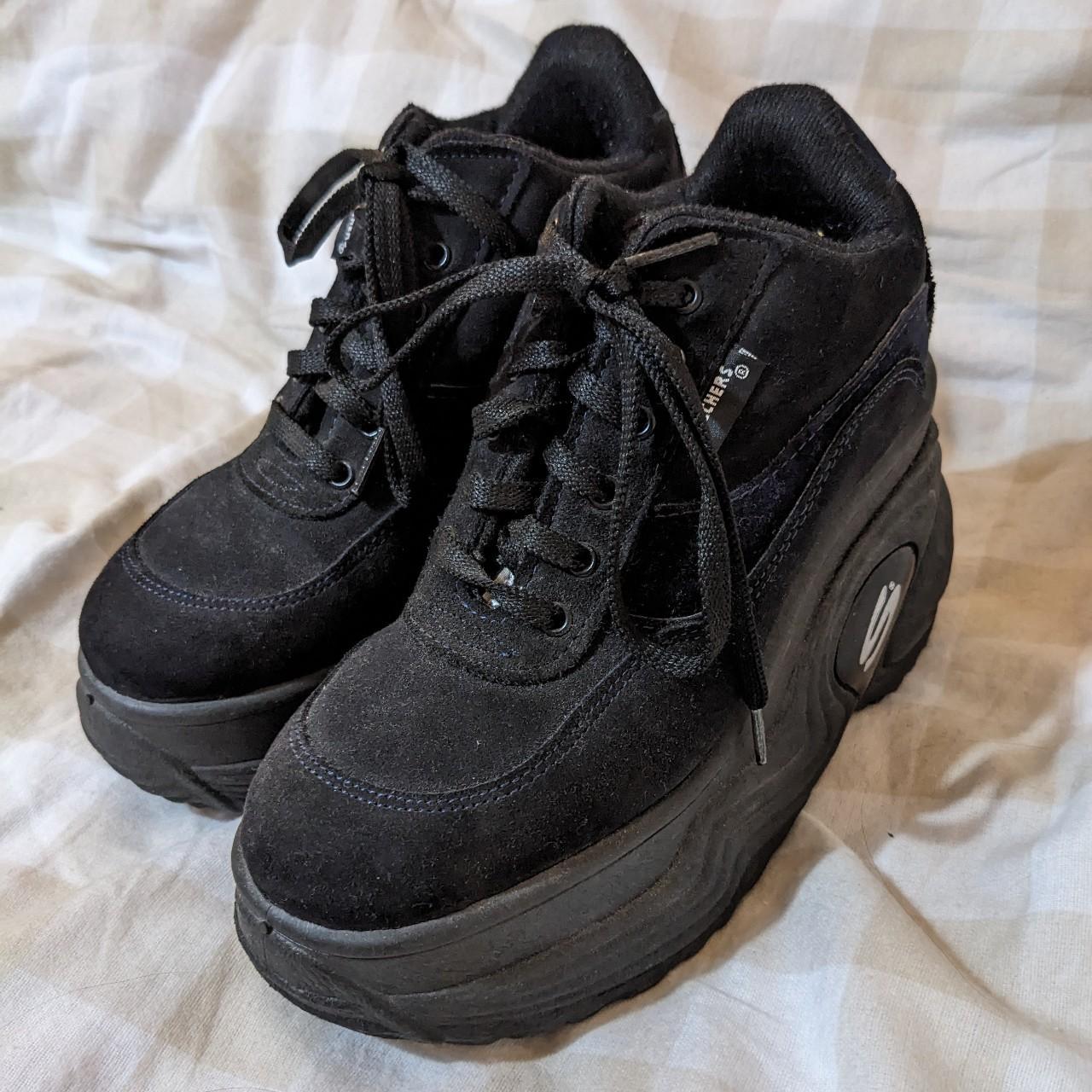 Vintage 90s platform skechers! Super rare... - Depop