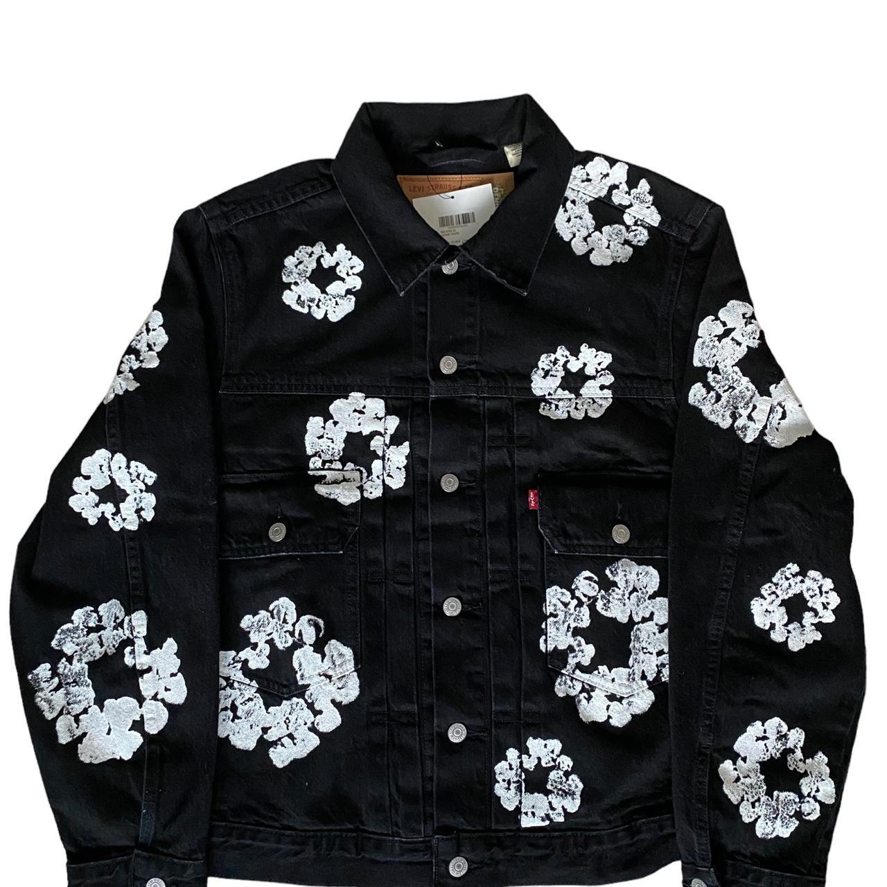 Denim Tears x Levis Jacket Black Size Medium Brand... - Depop
