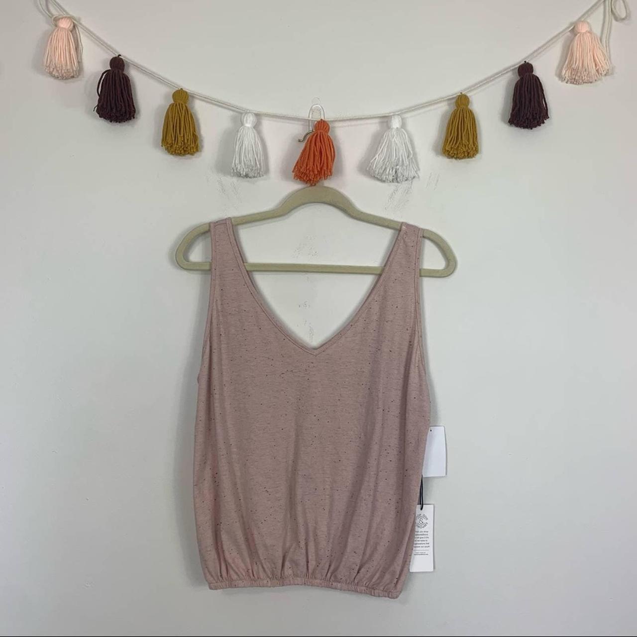 Treasure & Bond Pink Smoke Tank Top Medium NWT Size:... - Depop