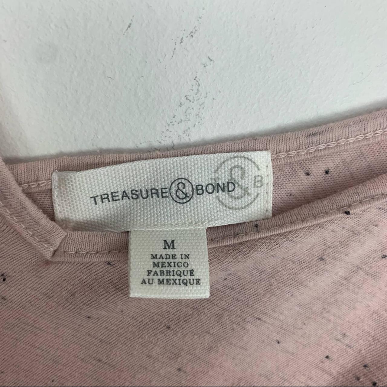 Treasure & Bond Pink Smoke Tank Top Medium NWT Size:... - Depop