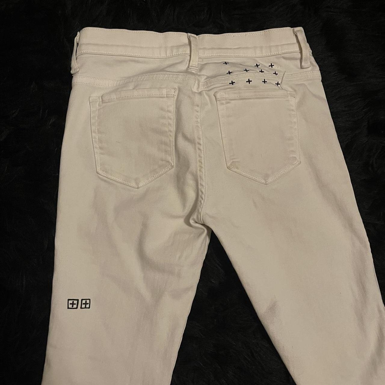 Ksubi Women's White Jeans | Depop