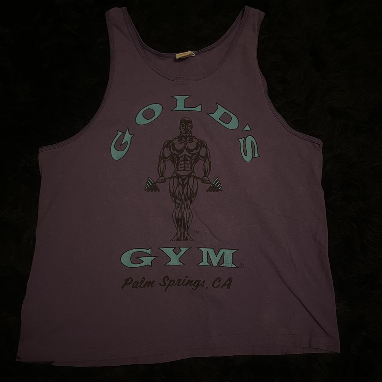 90s Golds Gym tank top palm springs real ones know... - Depop