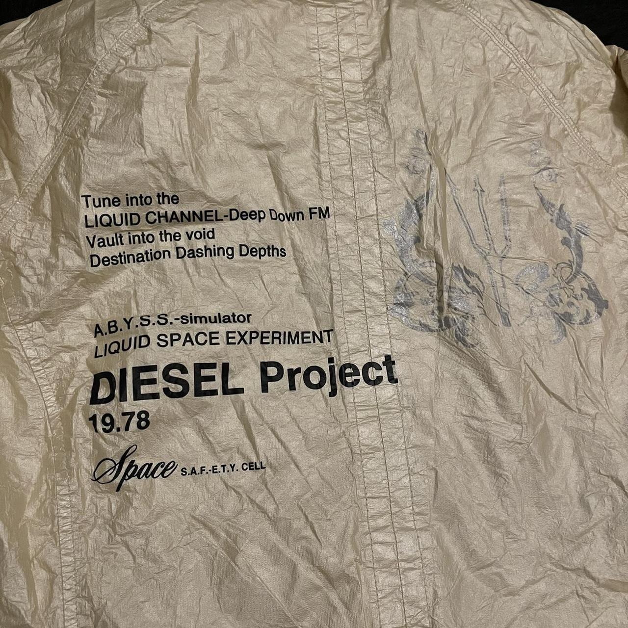 Diesel Project space jacket cool and interesting,... - Depop