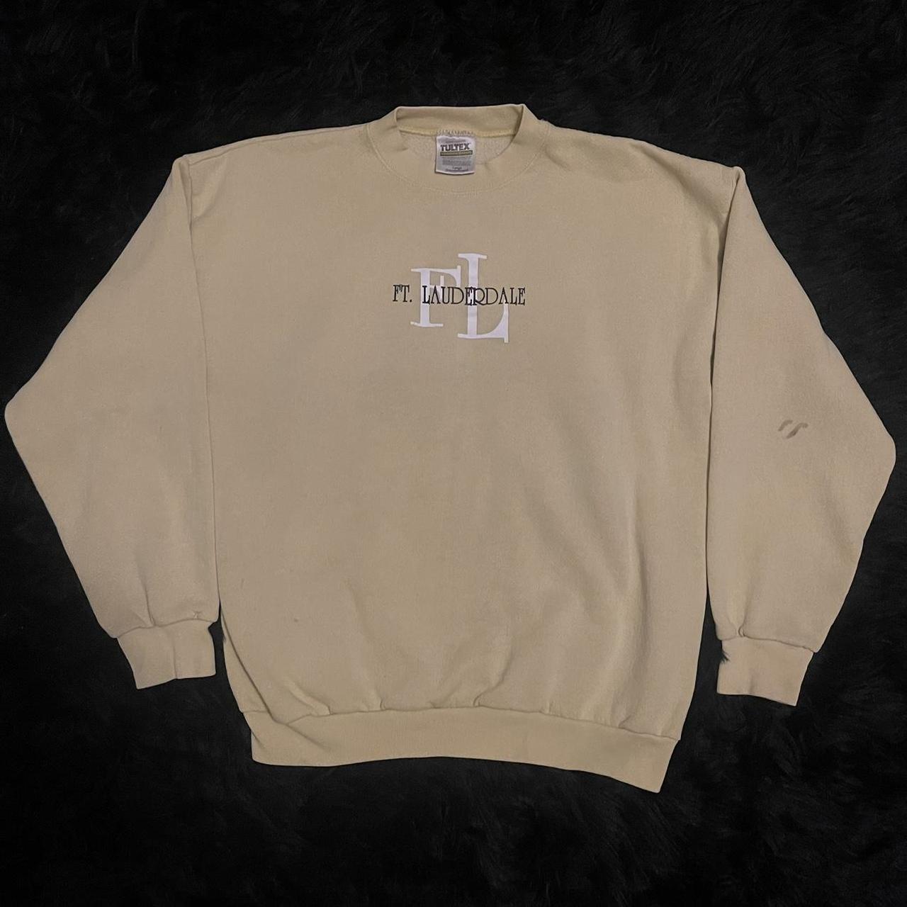 90s Ft. Lauderdale Crewneck on a late 90s/early... - Depop