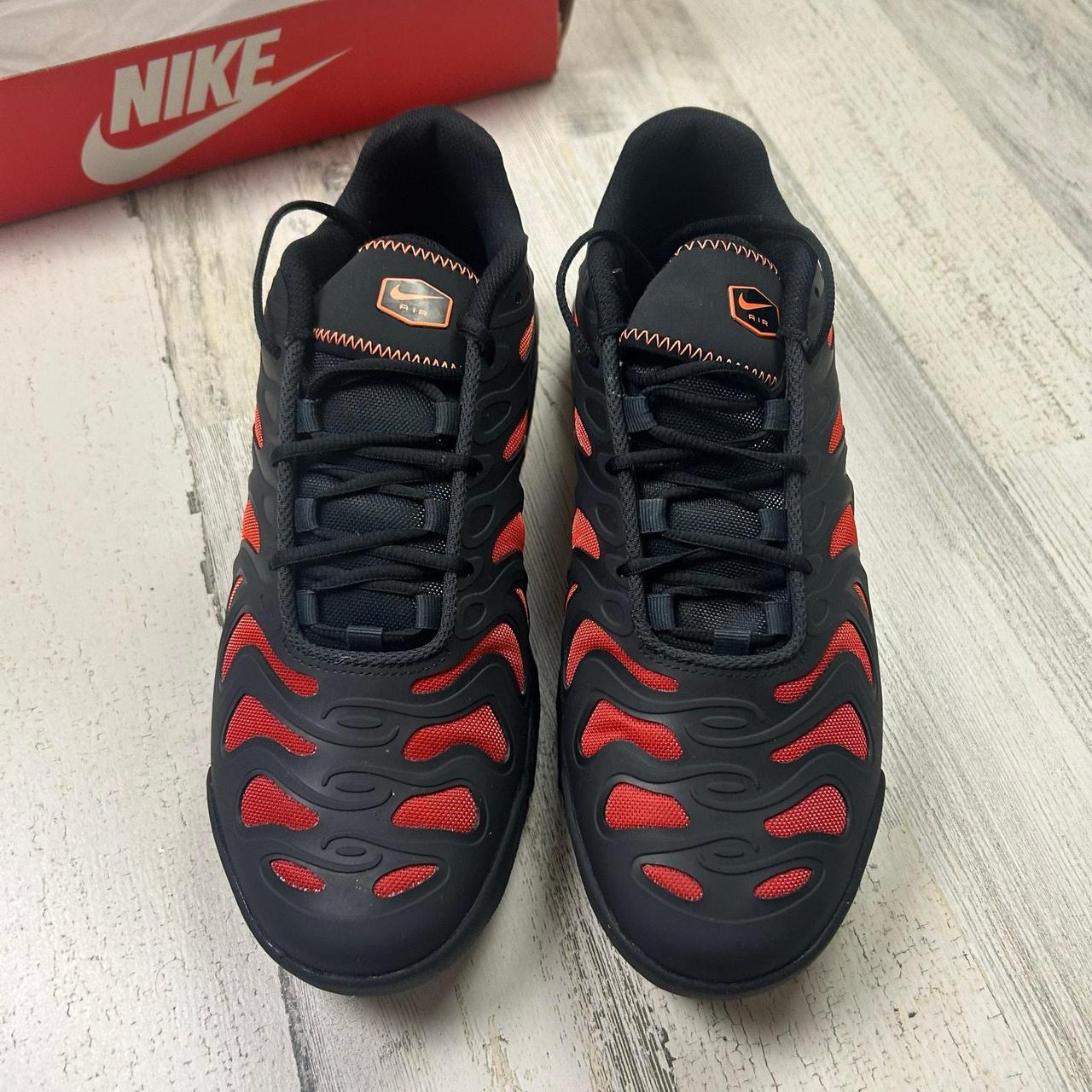 Nike Air Max Plus Drift Black Dragon Red Mens Size... | Depop
