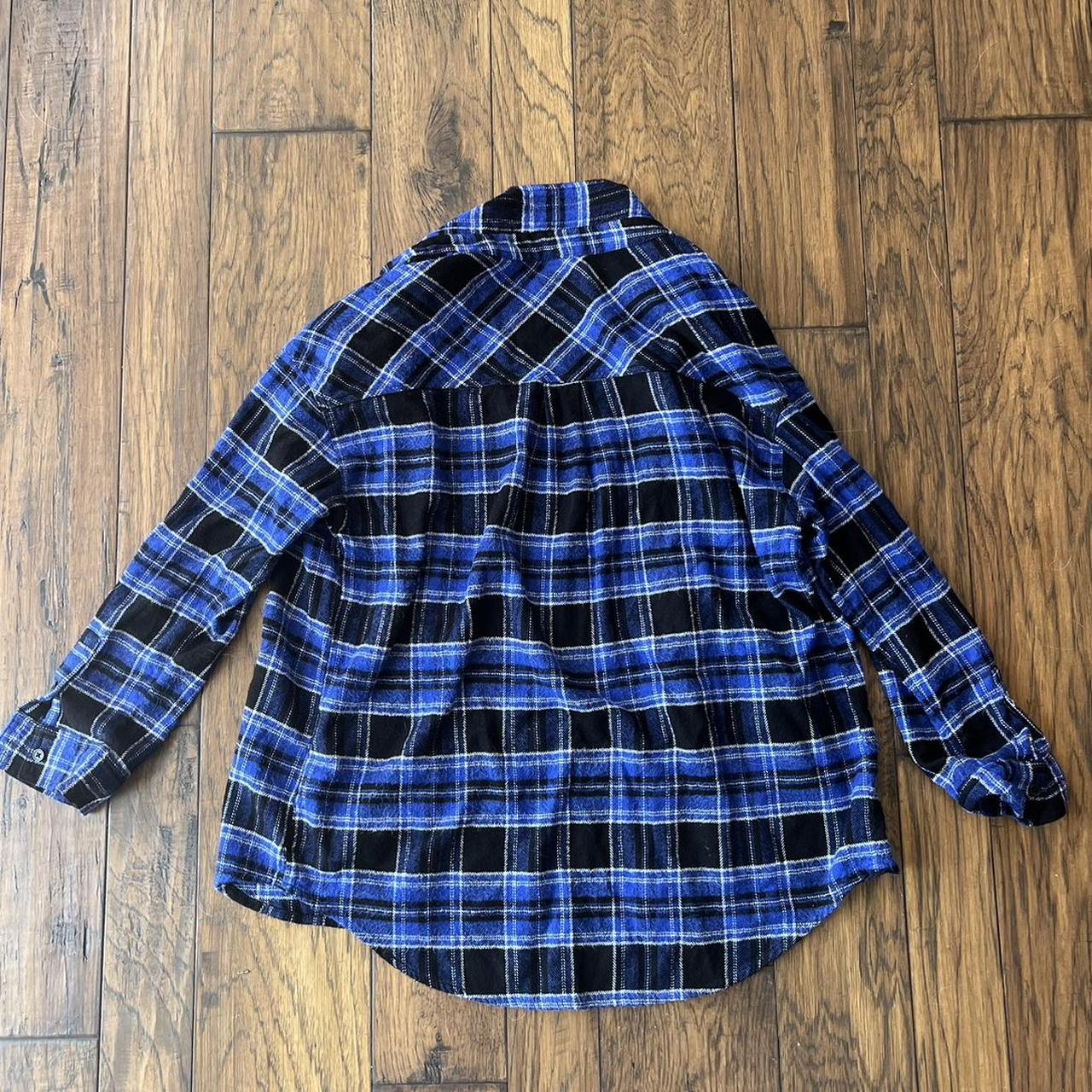 BP black and blue flannel. Super cozy and warm.... - Depop