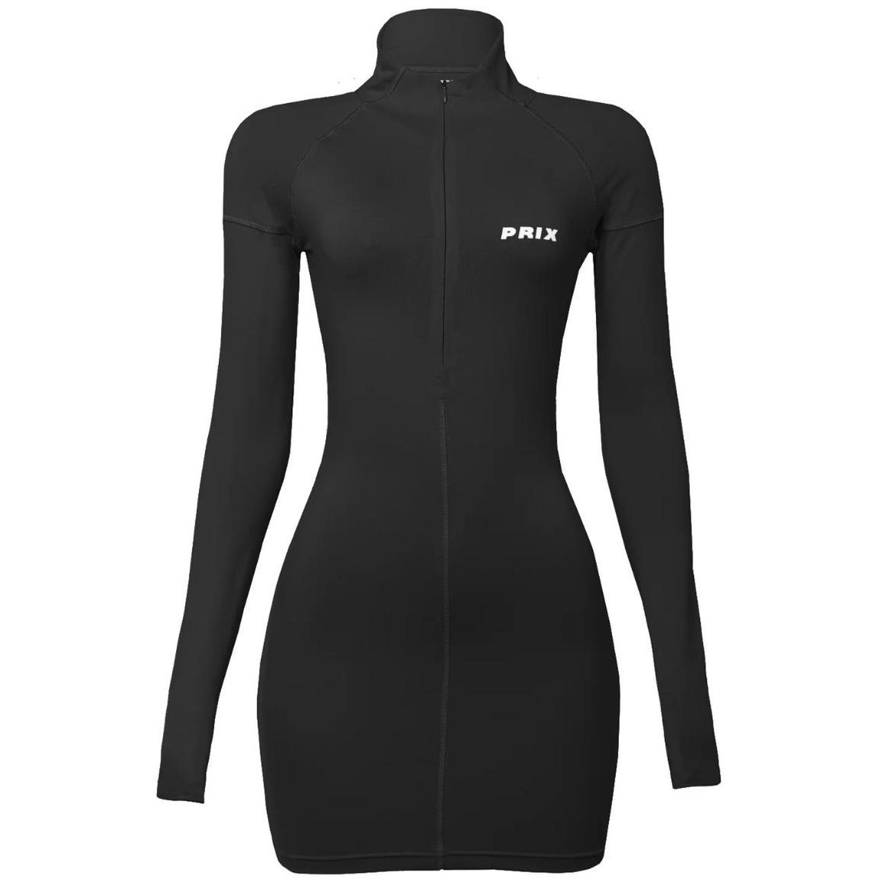 PRIX WORKSHOP NIGHT DRESS BLACK Size medium... - Depop