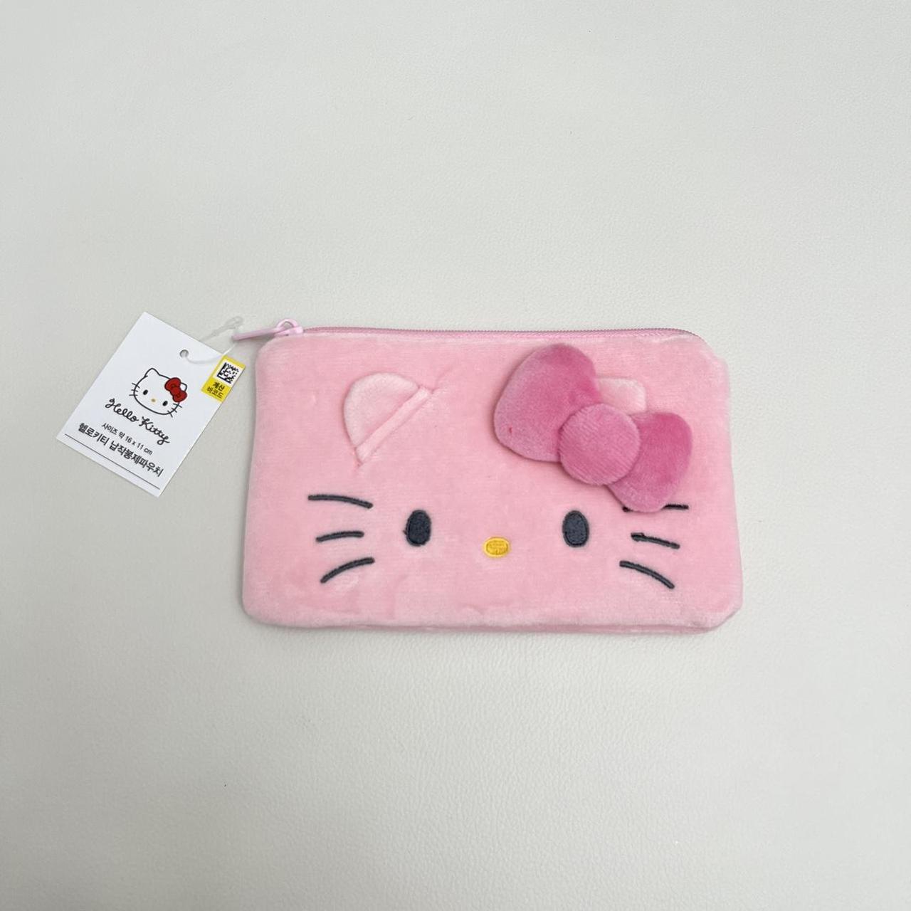 Sanrio Hello Kitty plush zipper pouch - brand new,... | Depop