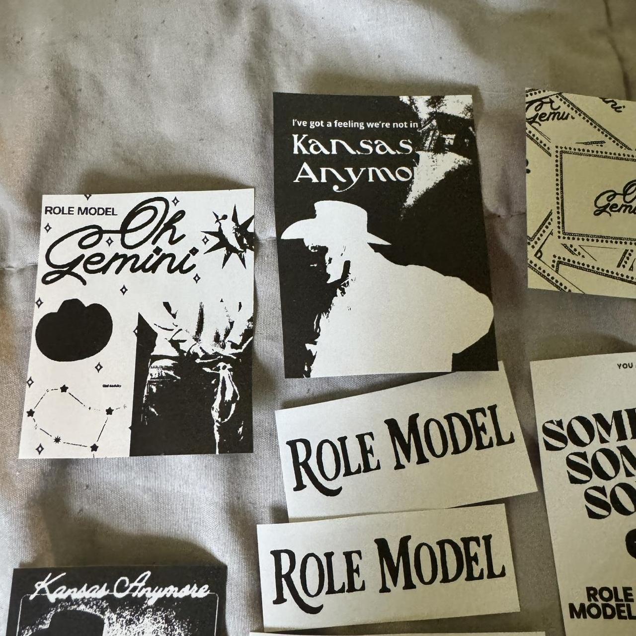 ROLE MODEL sticker bundle pack -14 pieces #crafting... | Depop