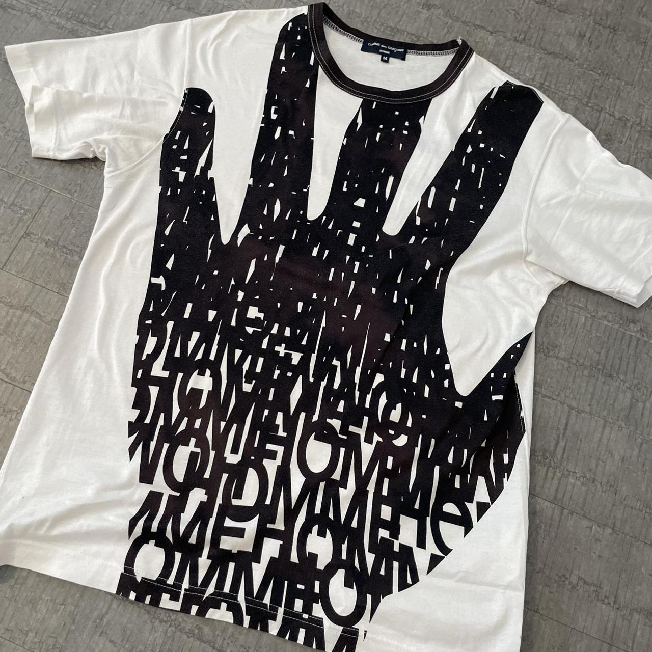 CDG Comme des GARÇONS Hand Print T Shirt. - Depop