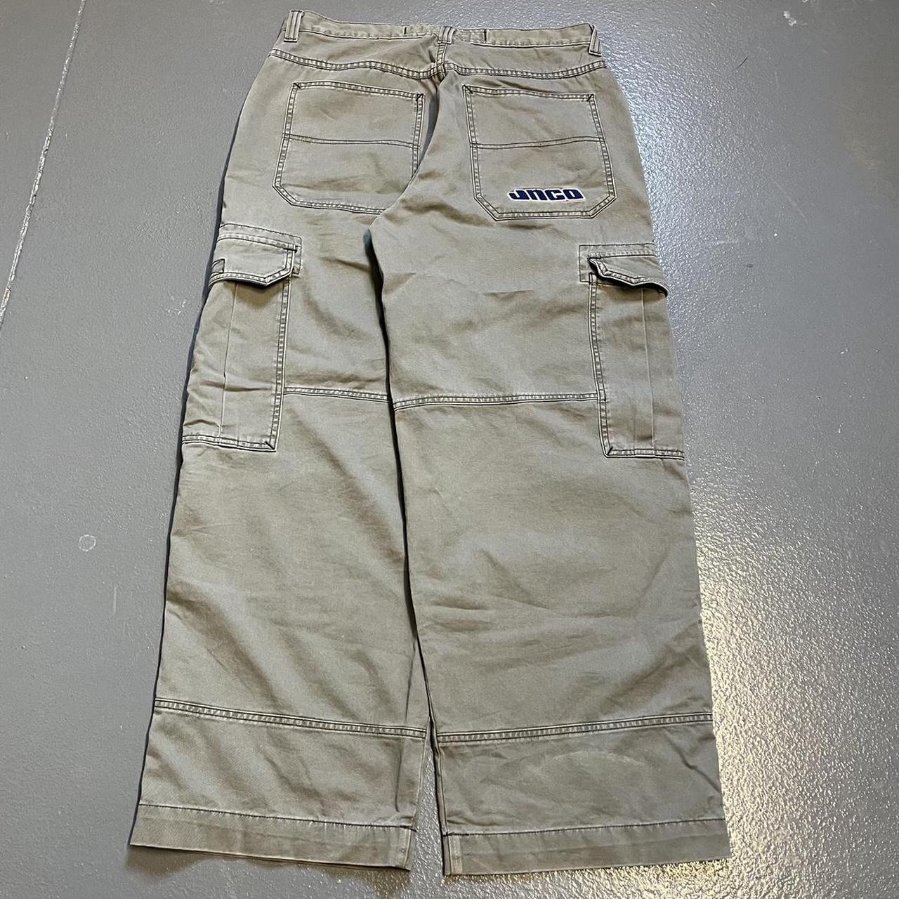 Vintage 90s Y2K JNCO Industries Indicator Cargo... - Depop