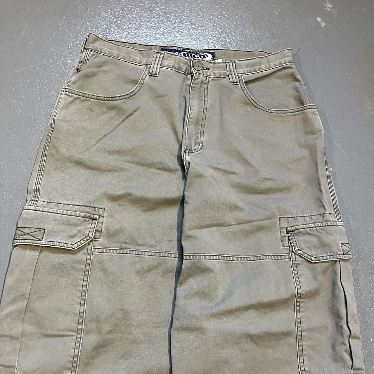 Vintage 90s Y2K JNCO Industries Indicator Cargo... - Depop