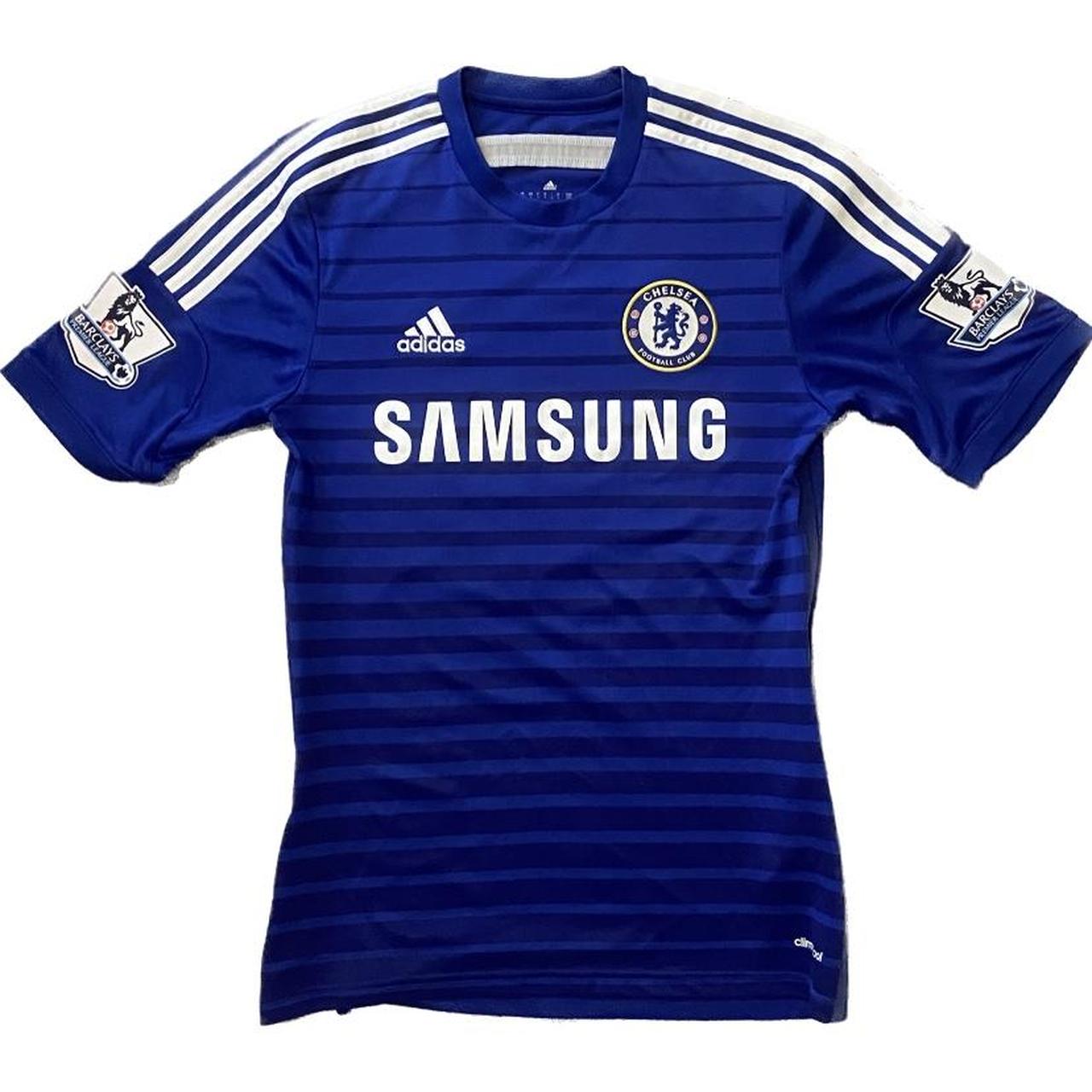 VINTAGE CHELSEA 2014-2015 HOME KIT DROGBA 11 ON... - Depop