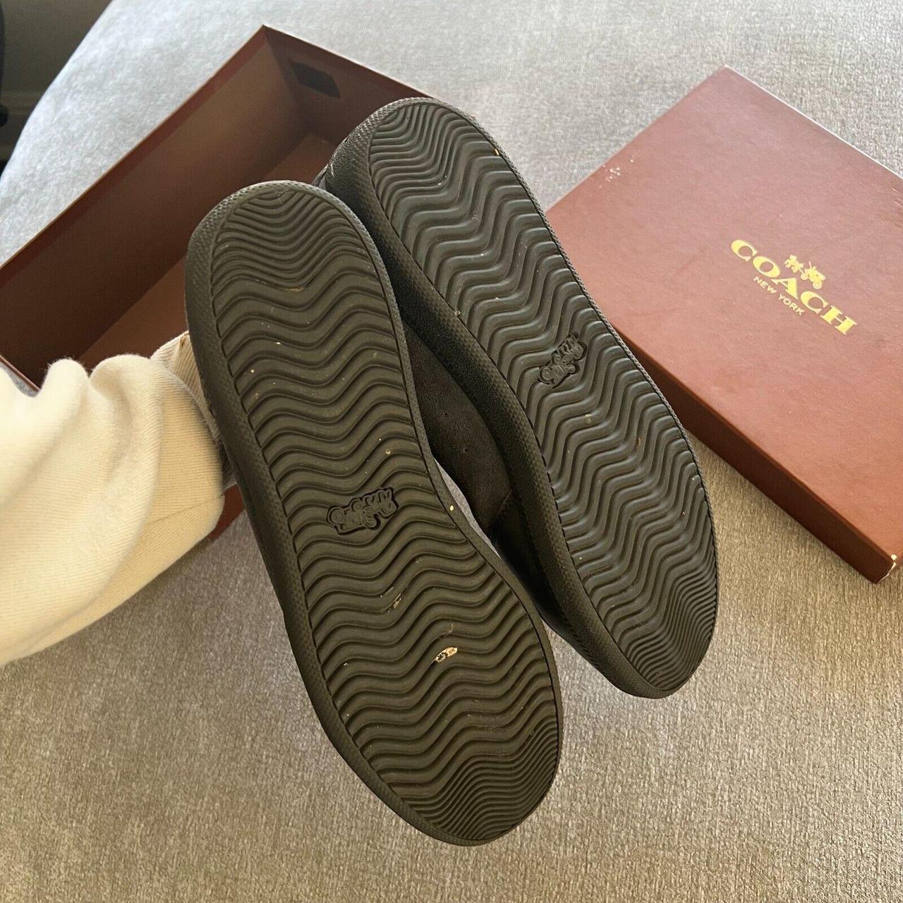 Coach Mens Low Top Shoes size 12 D w/box Graphite... | Depop