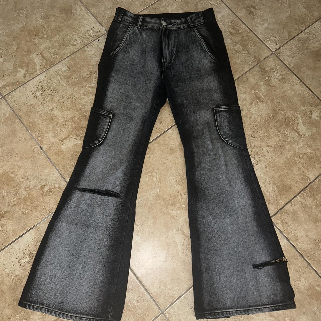 Rare rustial euthis Flared denim 30x30 w 11 in leg... - Depop