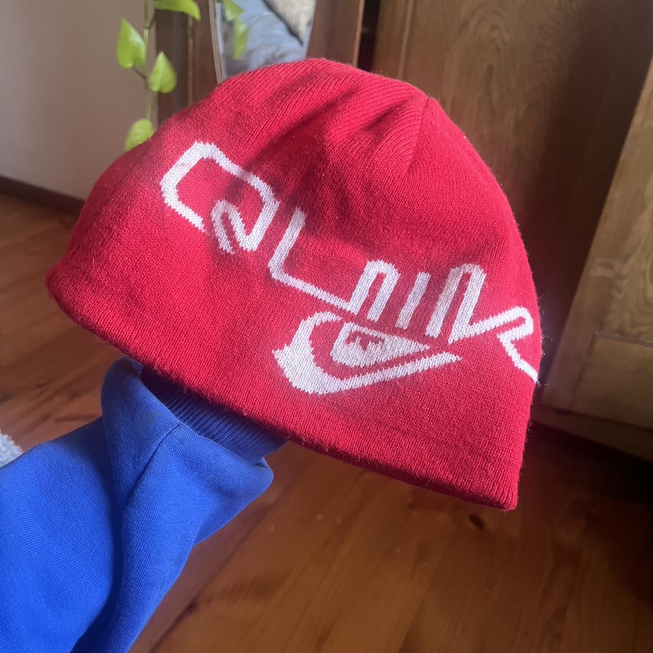 vintage quicksilver beanie super comfy great... | Depop