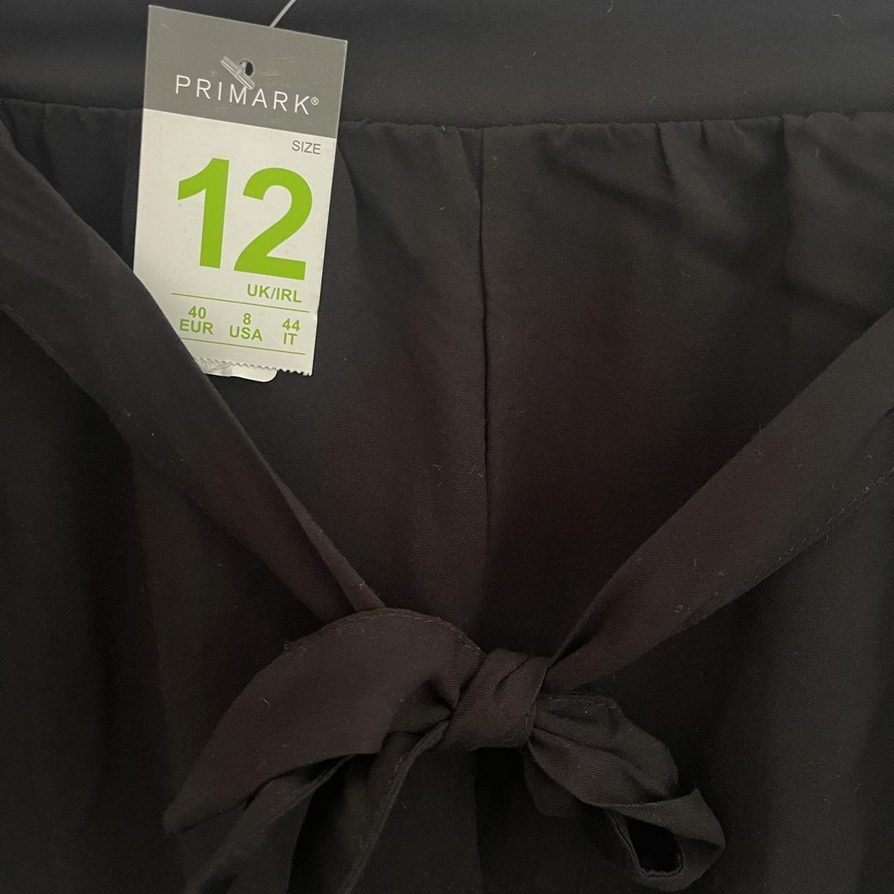 FREE P&P 🖤 Primark black flowy tie waist cotton... - Depop