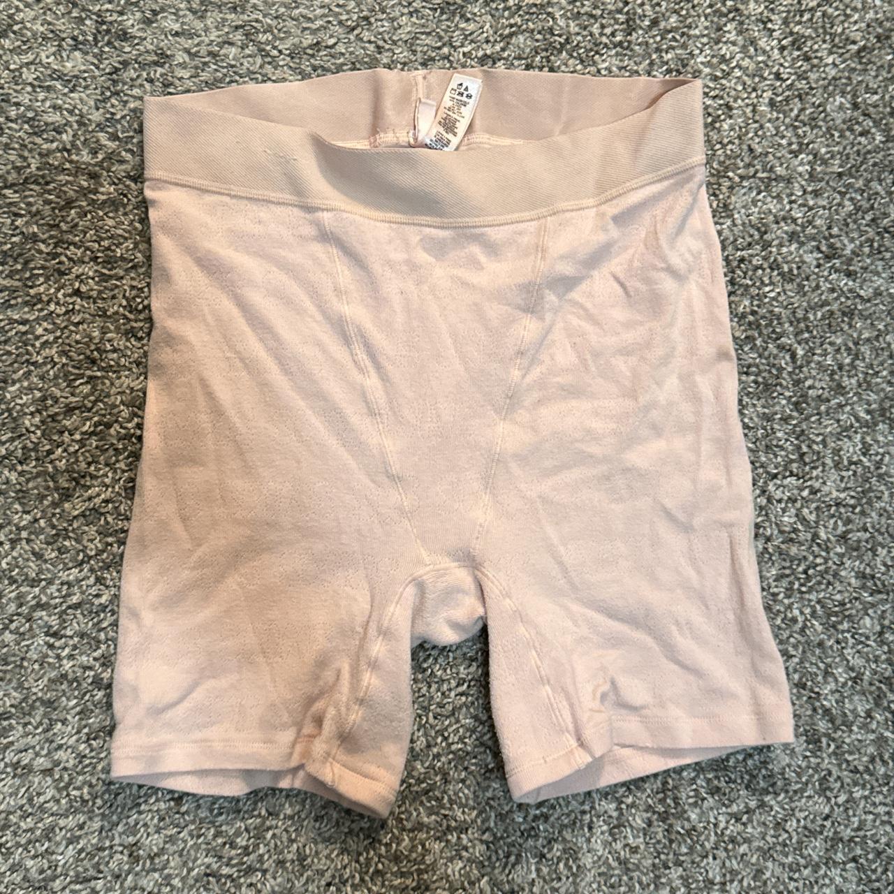SKIMS cotton boxer - Depop