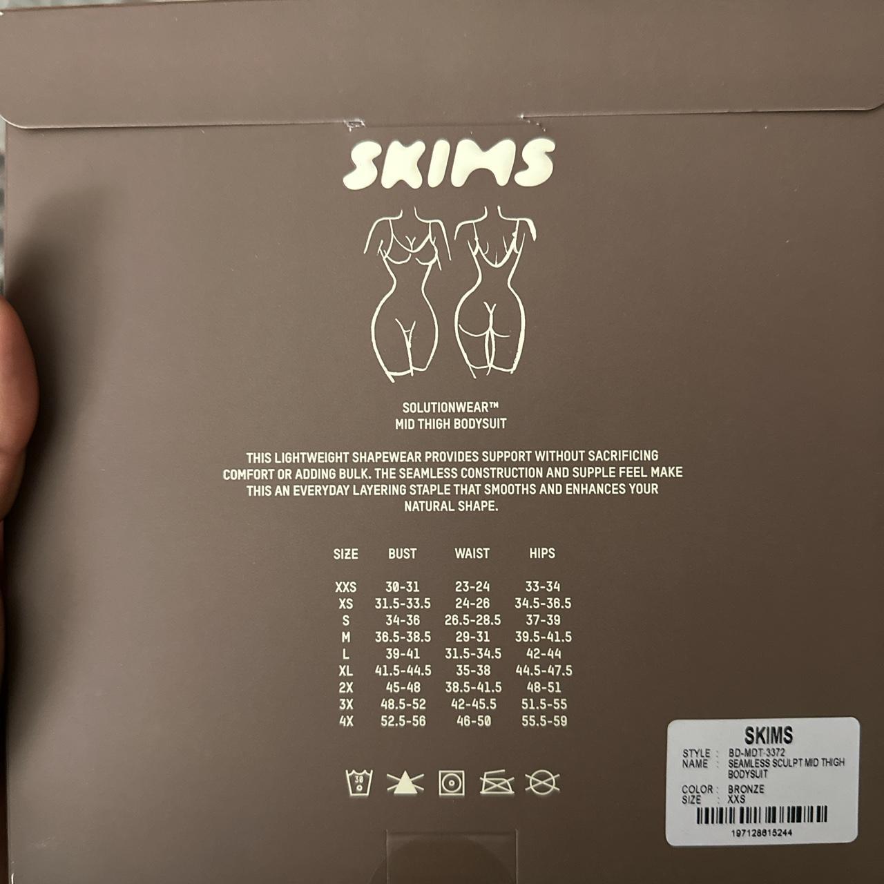 SKIMS shape wear, never worn. SIZE XXS, unopened. - Depop
