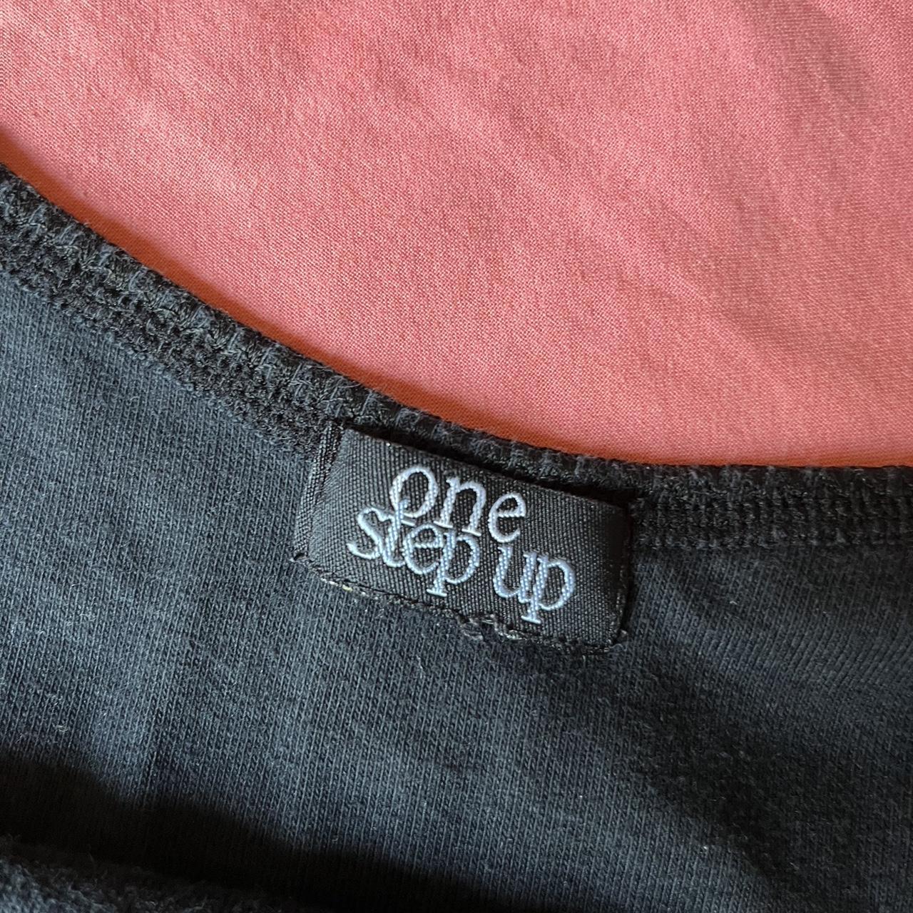 One Step Up black dress. No size on tag, but fits... - Depop