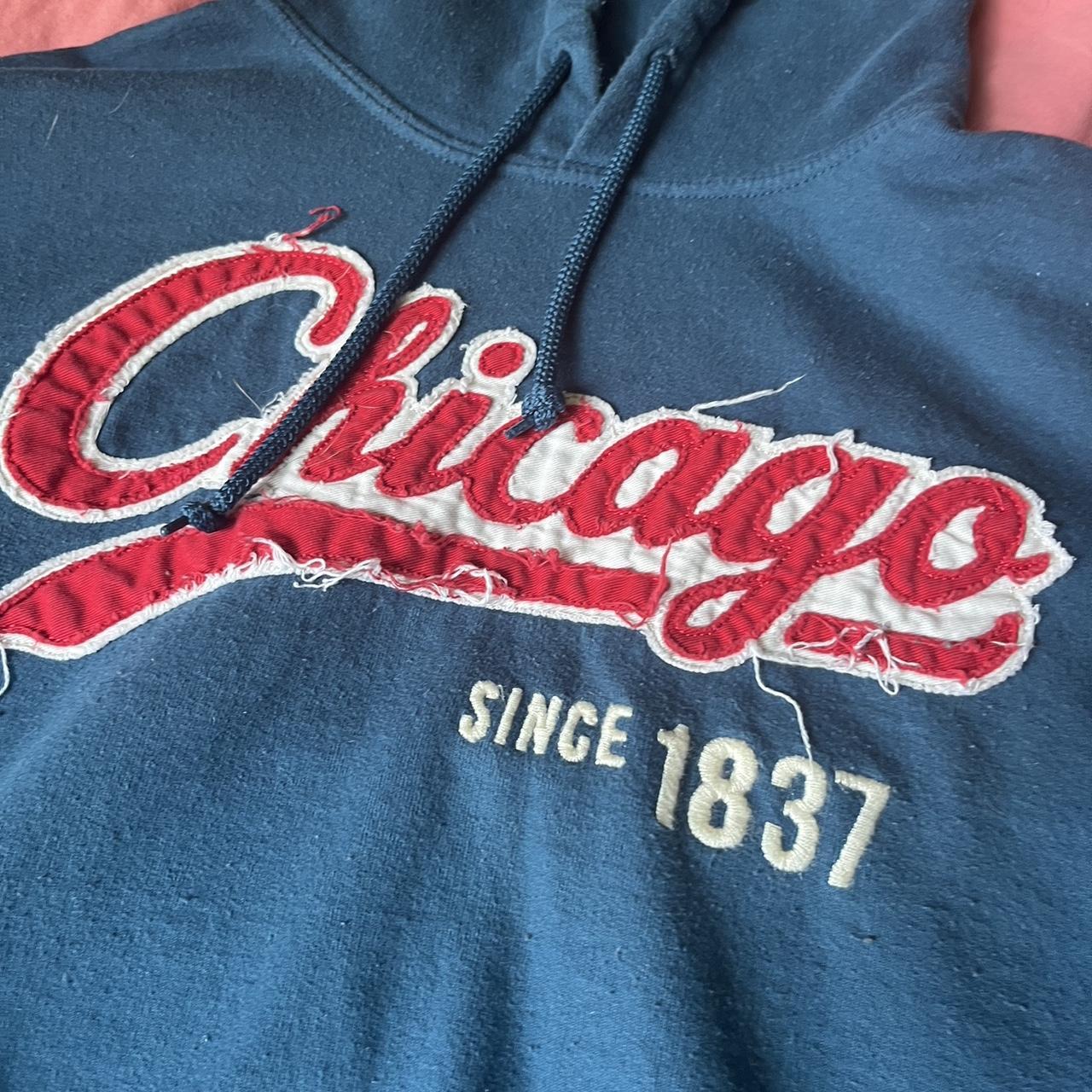 Chicago hoodie in light blue/turquoise in medium 🫶... - Depop