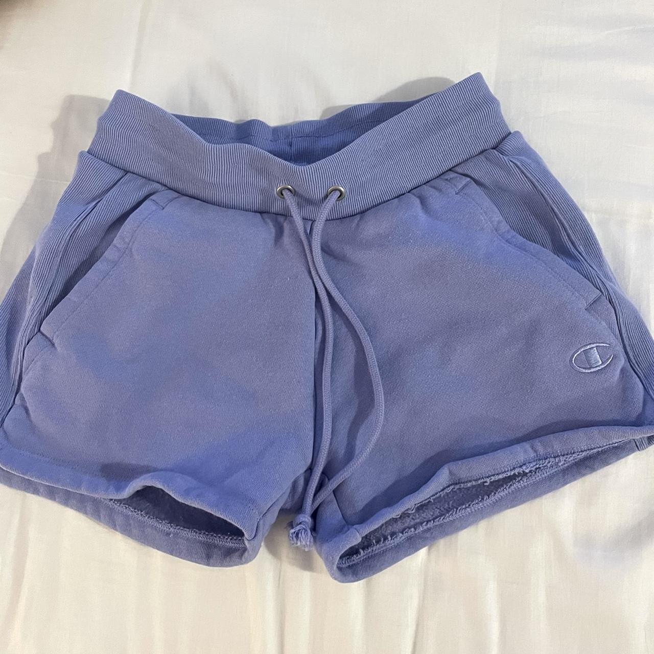champion size small reverse weave periwinkle sweat... - Depop