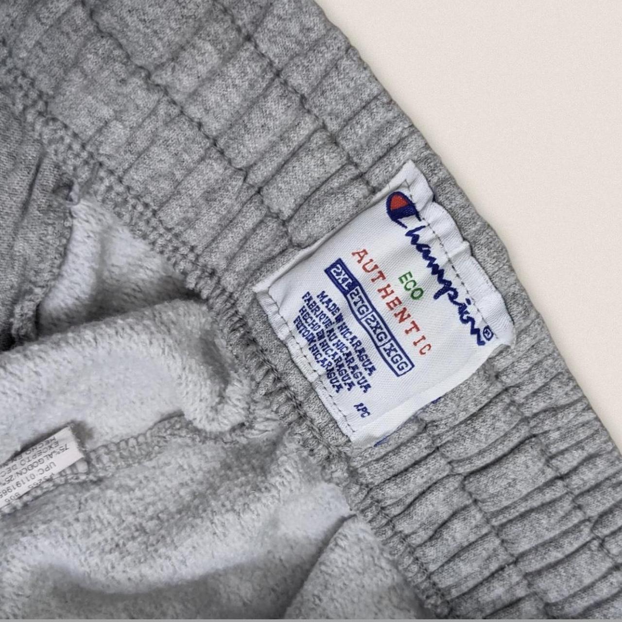 Champion Light Gray BAGGY sweatpants Size 2XL Men ... - Depop