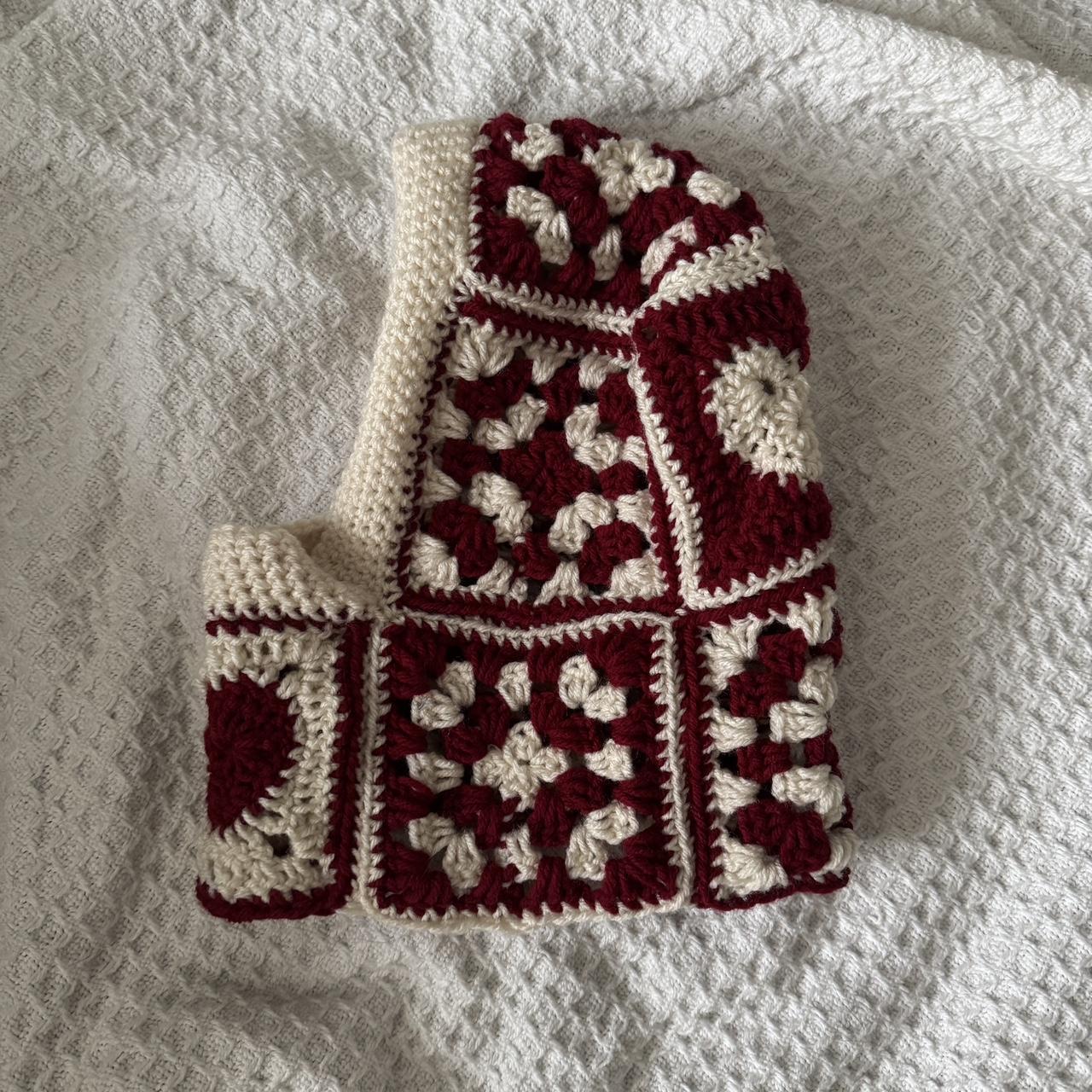 crochet valentine’s day balaclava! size... | Depop