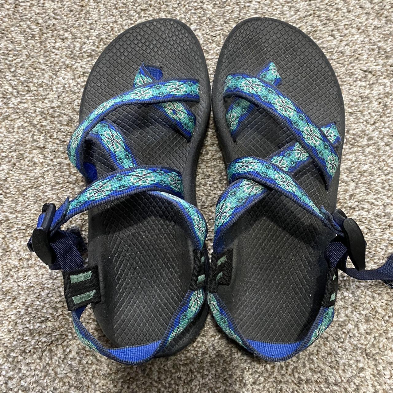 women’s blue chaco | size 8 🫶🏻 very gently worn,... - Depop