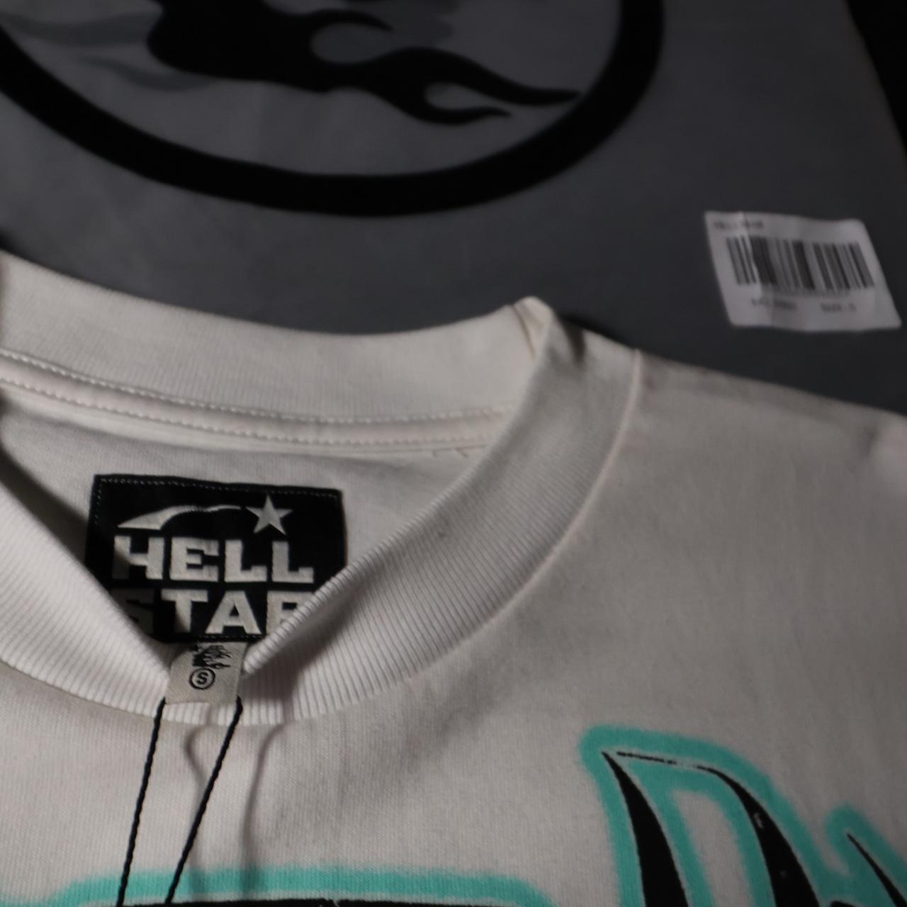 Hellstar t-shirt with tag/ bag #hellstar #streetwear... - Depop