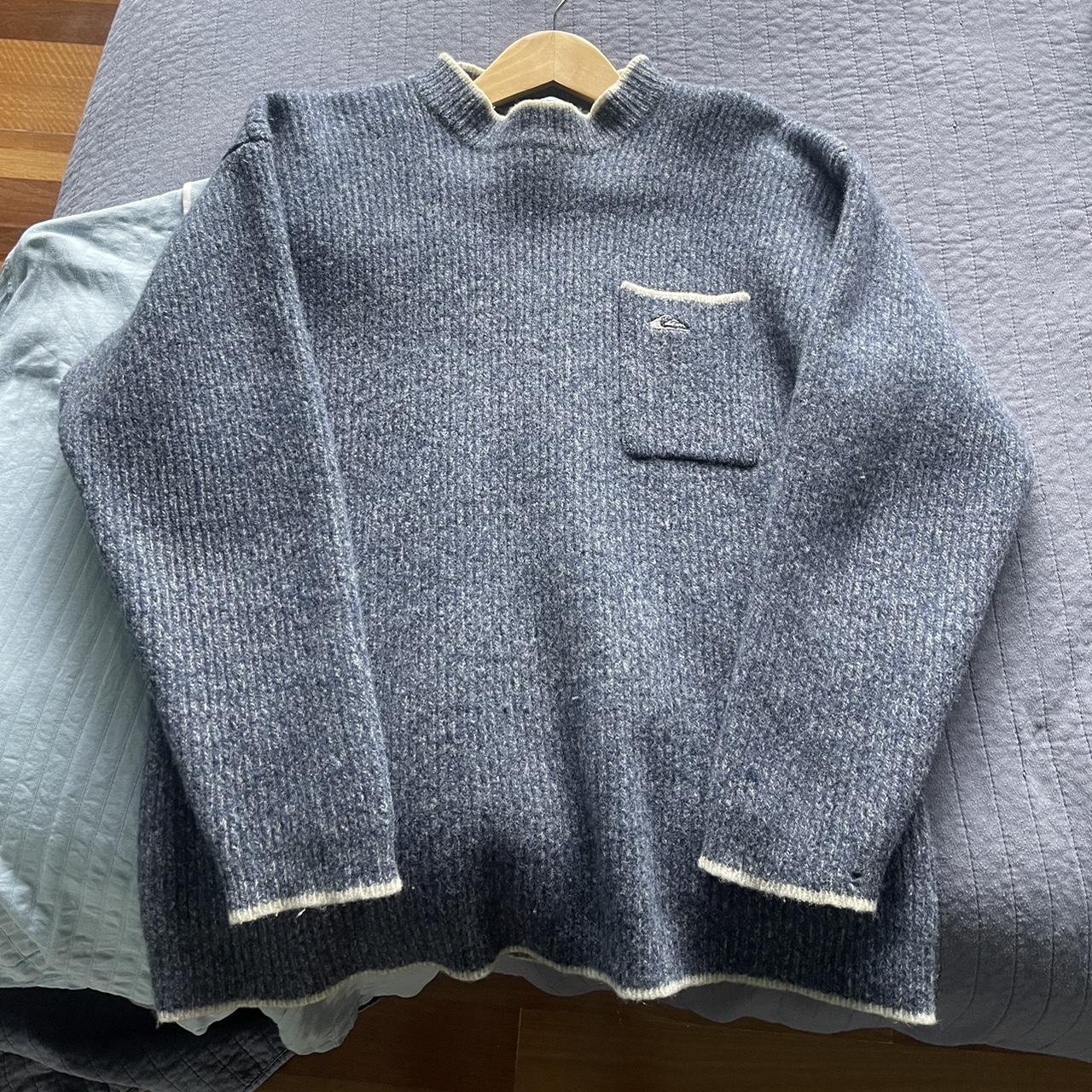 Vintage Quicksilver wool jumper. super clean and no... - Depop