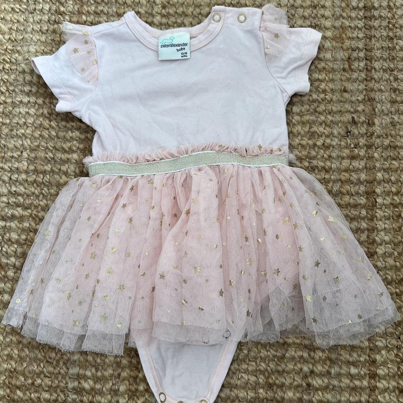 Peter Alexander baby romper/dress. EUC. - Depop