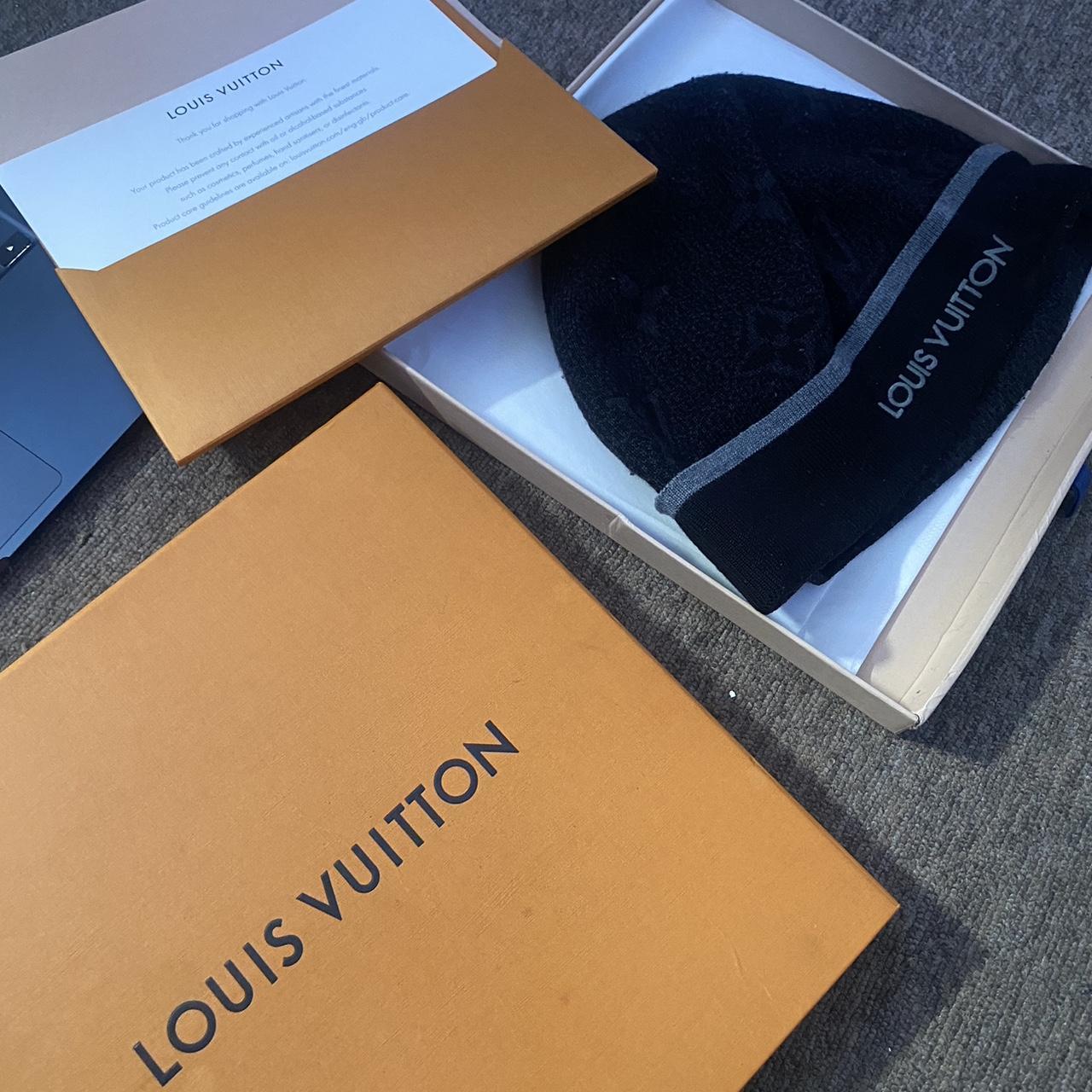 Louis Vuitton Monogram Eclipse Hat (With Reciepts... - Depop