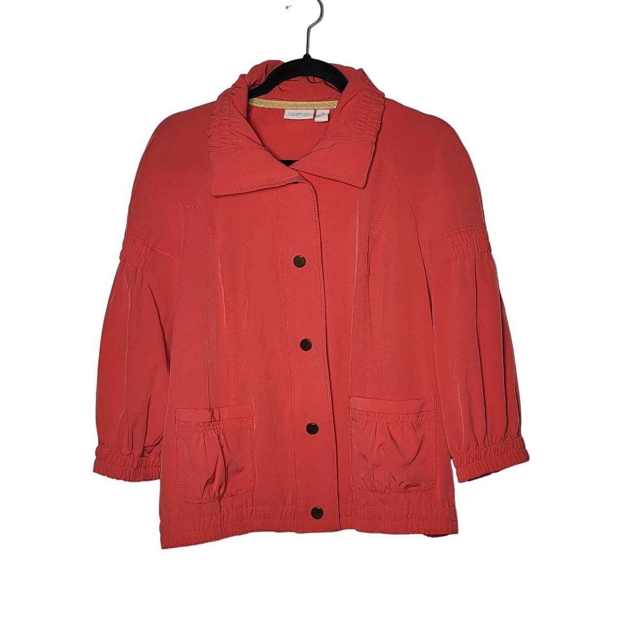 Chico's Women's Red Jacket | Depop