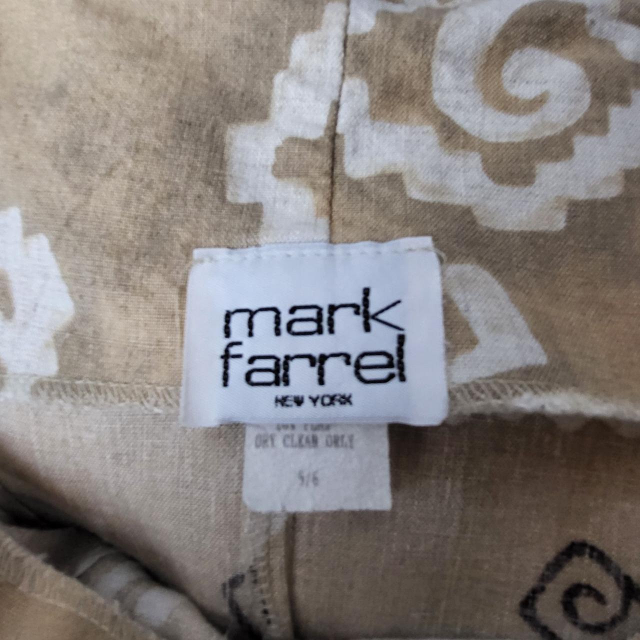 Vintage Mark Farrel Women's Tribal Printed... - Depop