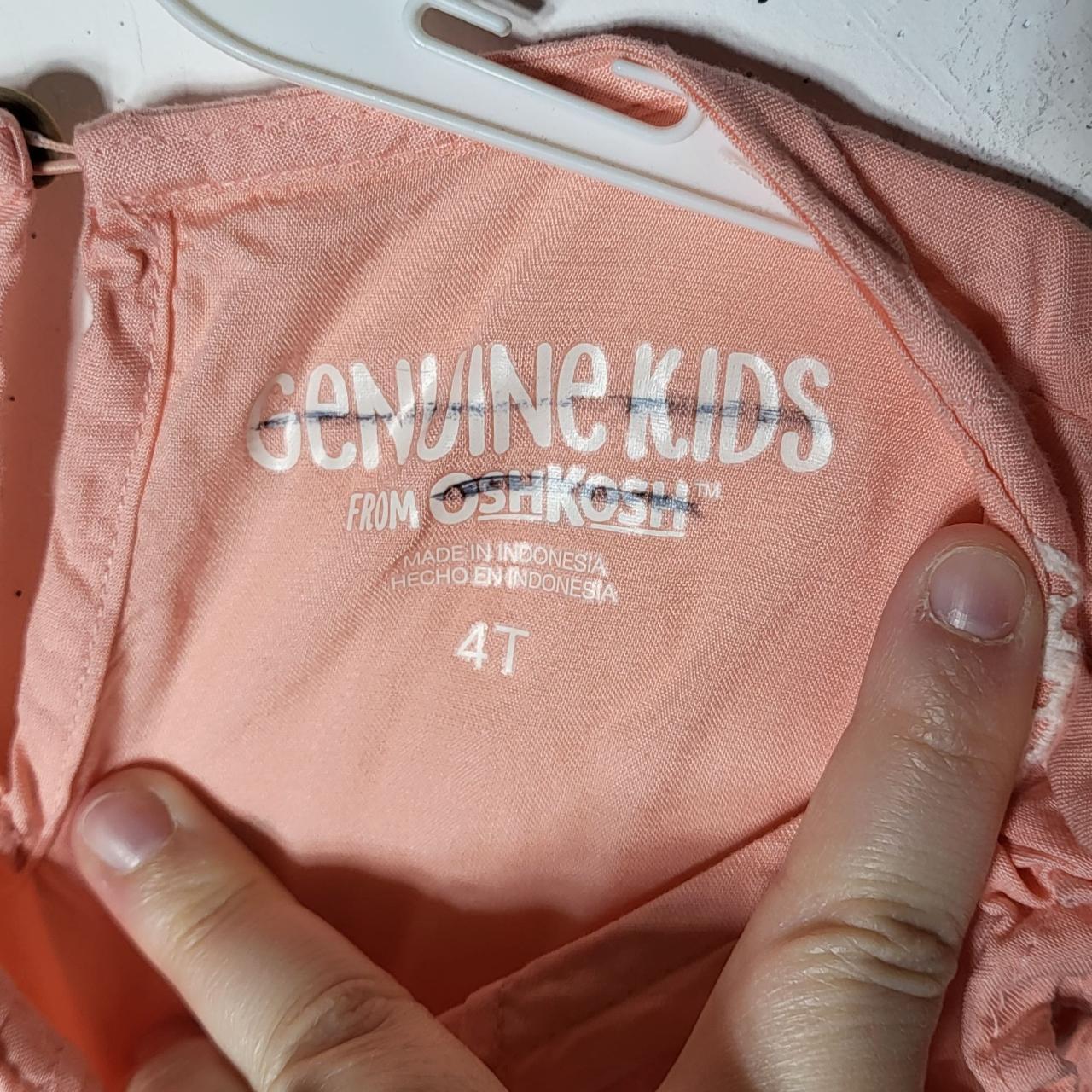 Genuine Kids from OshKosh Toddler Girl's Embroidered... - Depop