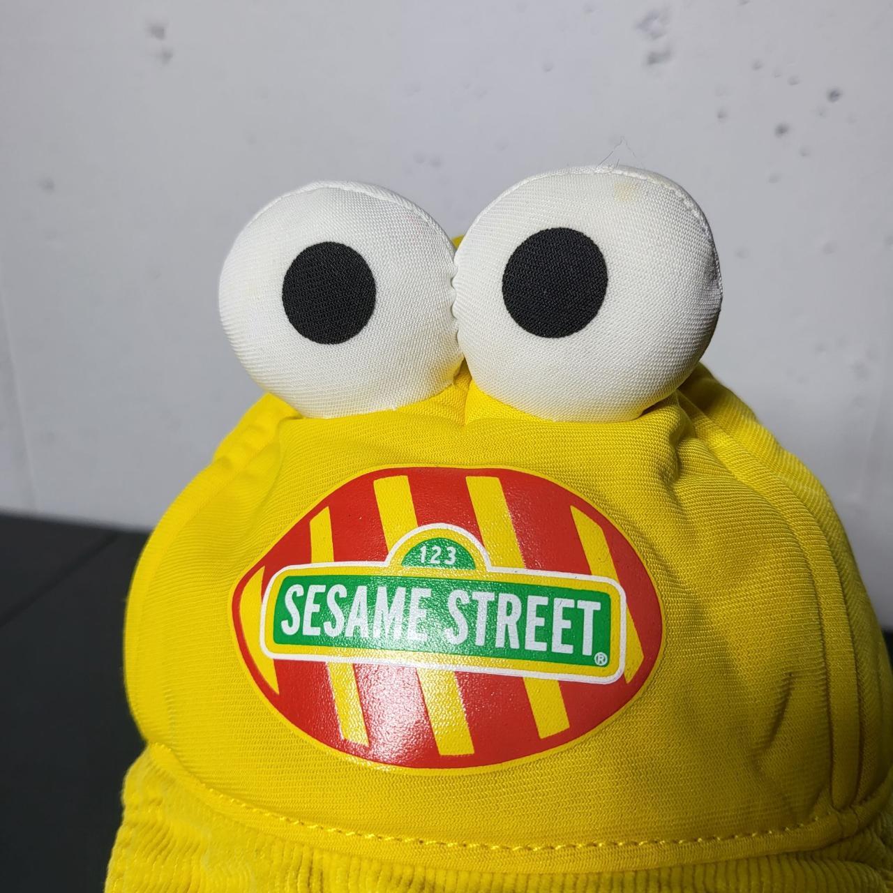 2007 Sesame Street Kids Yellow Adjustable Hat Fisher... - Depop