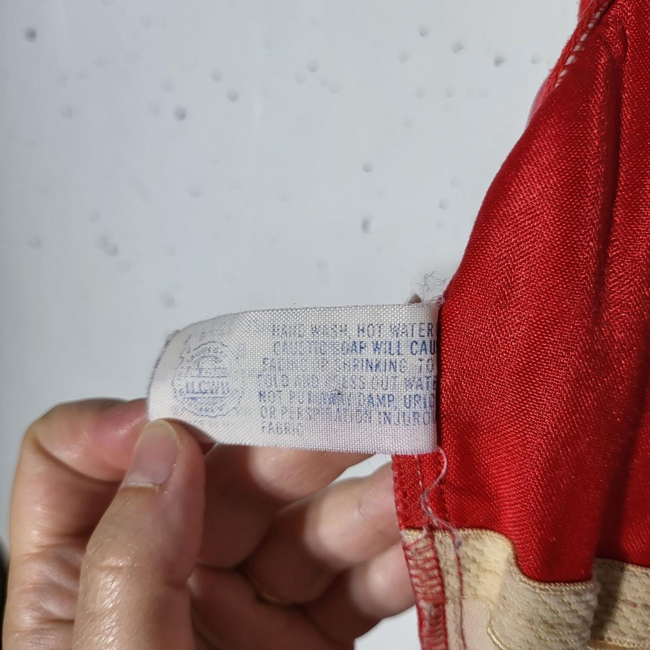 Vintage 70's Perfect Fit by Roxanne Red One Piece... - Depop