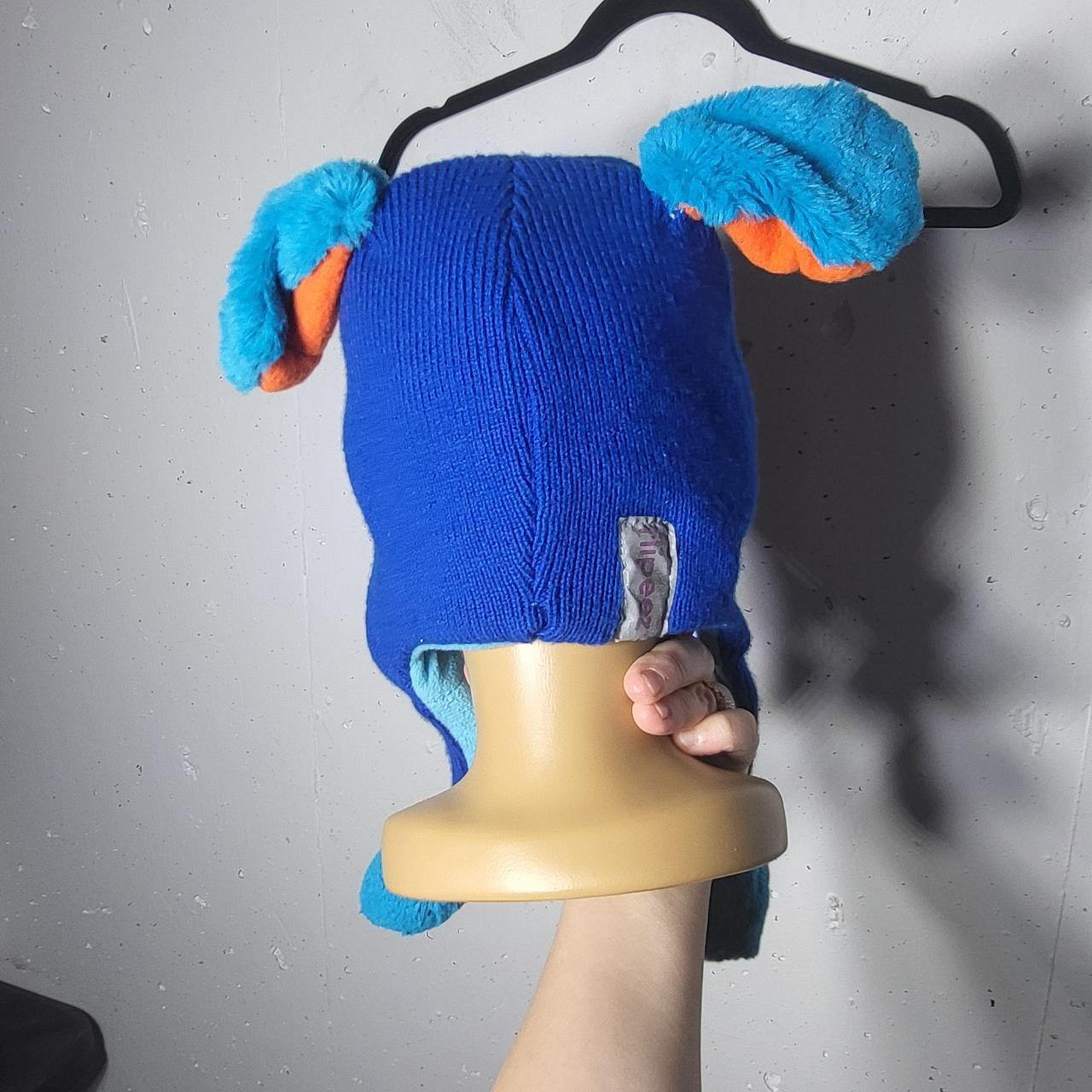 Flipeez Kids Blue Playful Puppy Toboggan Winter... - Depop