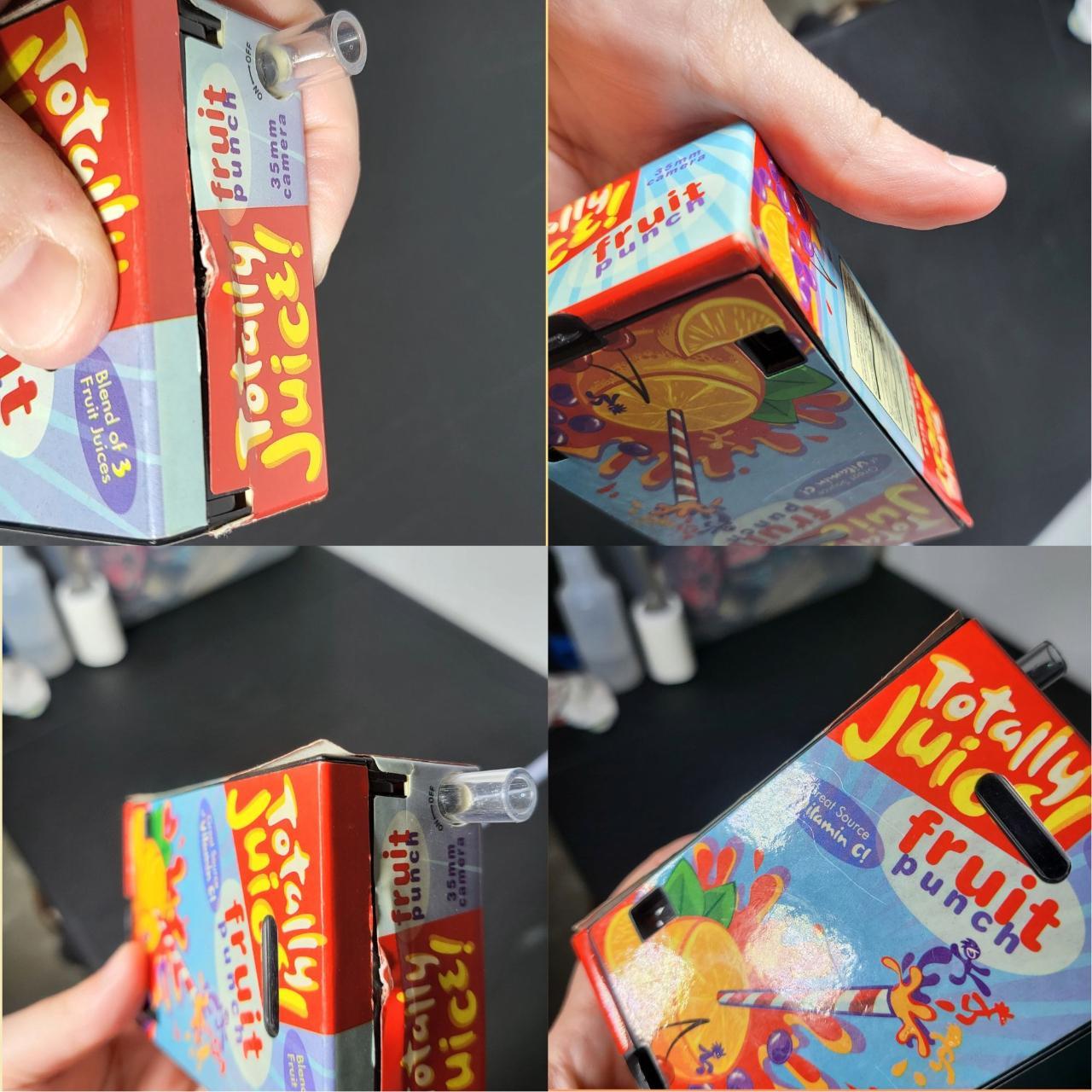 Totally Juice Fruit Punch Box Spy Camera Point and... - Depop