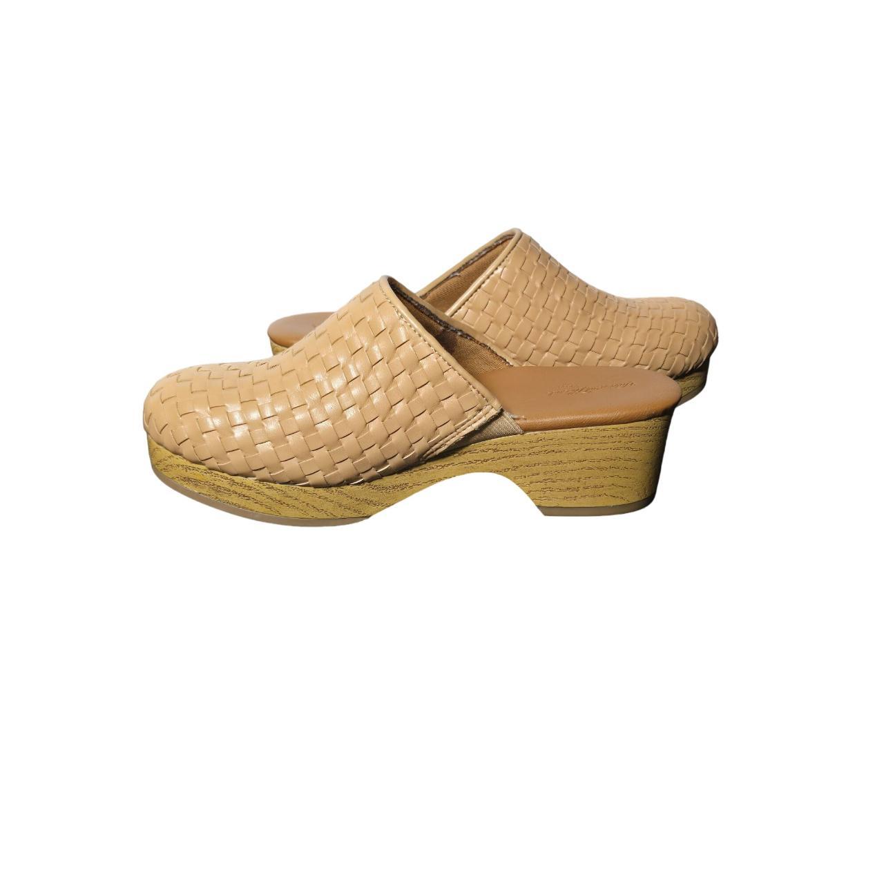 Universal Thread Womens Magnolia Woven Slip On Heels... - Depop