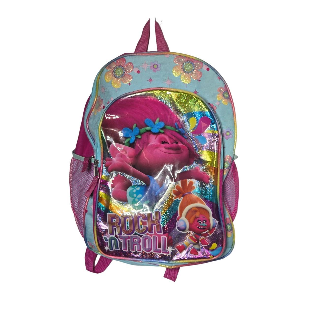 Dreamworks Trolls Rock N Troll Kids Backpack School... - Depop