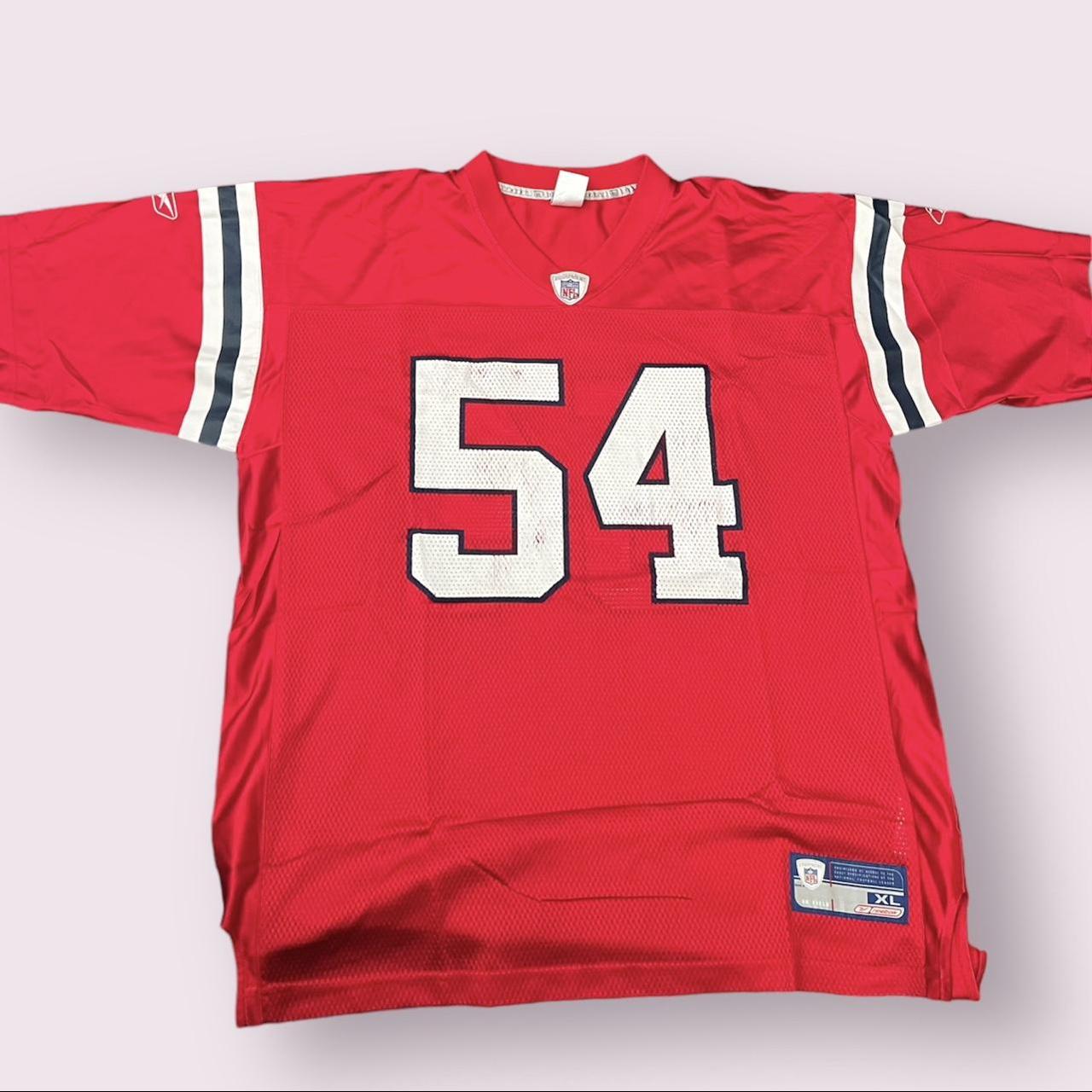 NFL Men's Red and Blue Top | Depop