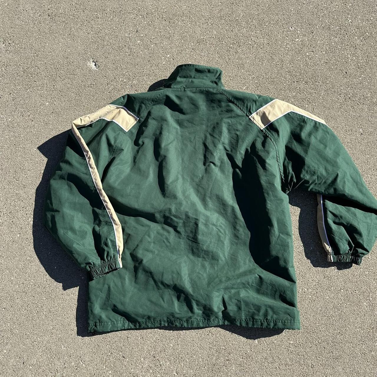 USF Bulls Zip-Up Windbreaker Jacket 🧥 Size Large... - Depop
